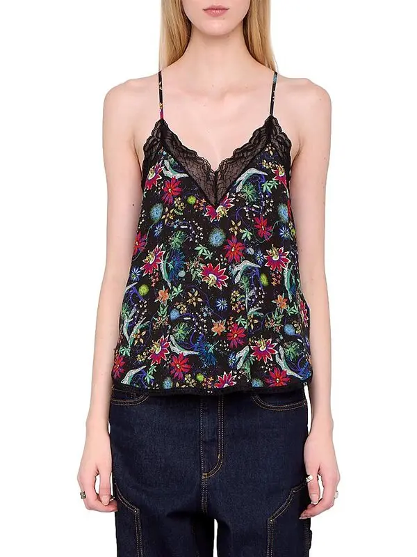 Zadig&Voltaire Christy Camisole - Encre
