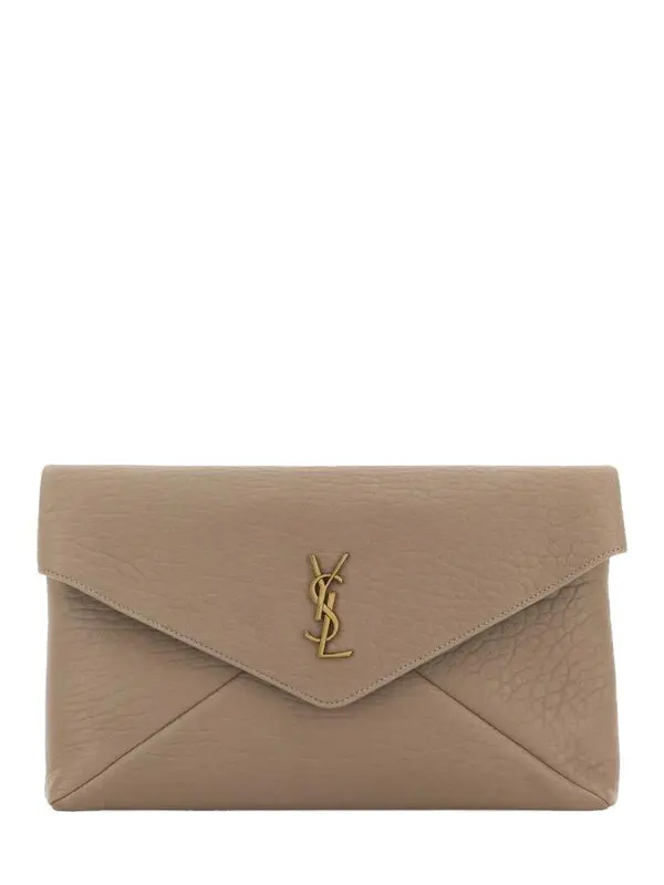 Saint Laurent Beauty Case - Beige O Tan