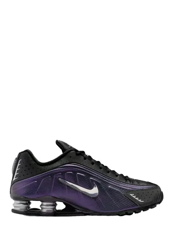 Nike Shox R4 Lace-up Sneakers - Black