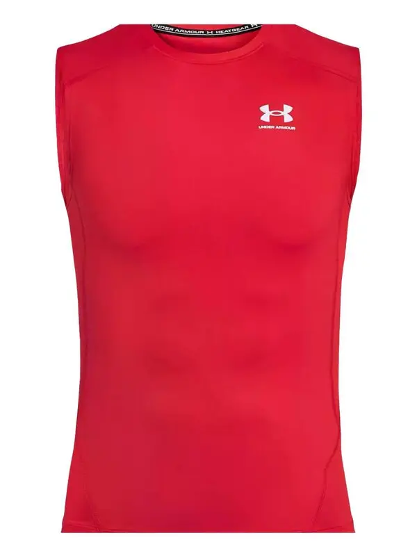 Under Armour Compression Sleeveless Vest - Red