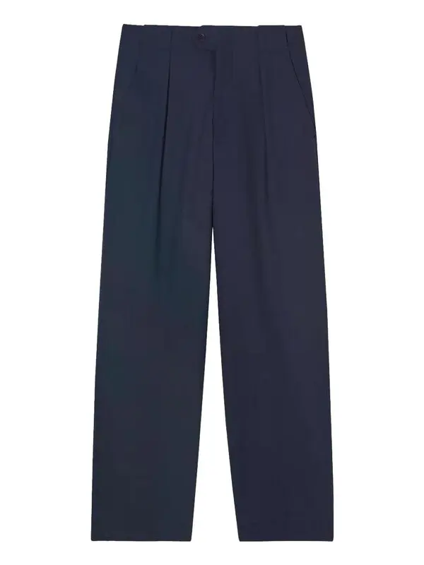 Closed Pleated Trousers - Blue