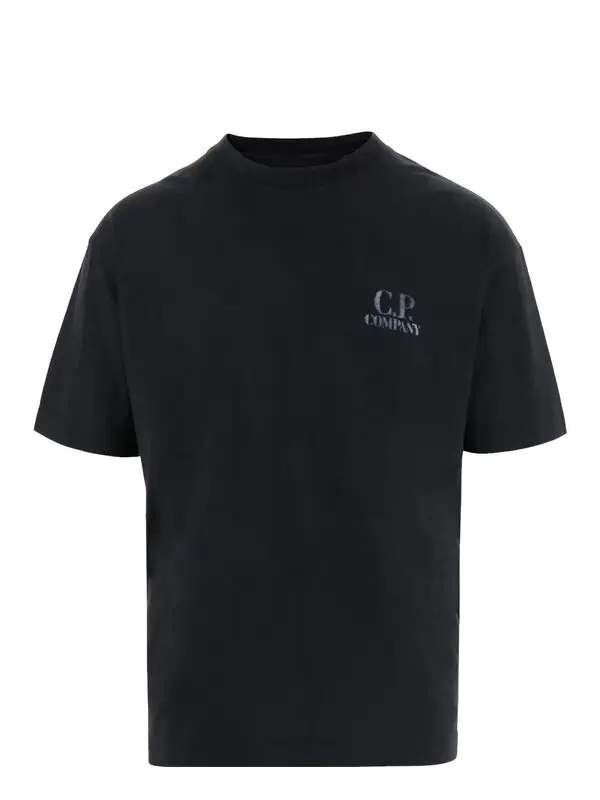 C.P. COMPANY Short-sleeved T-shirt - Black