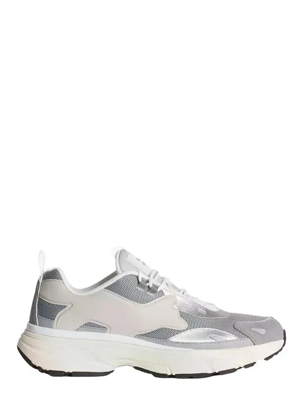 Maison Kitsuné Panelled Sneakers - Grey