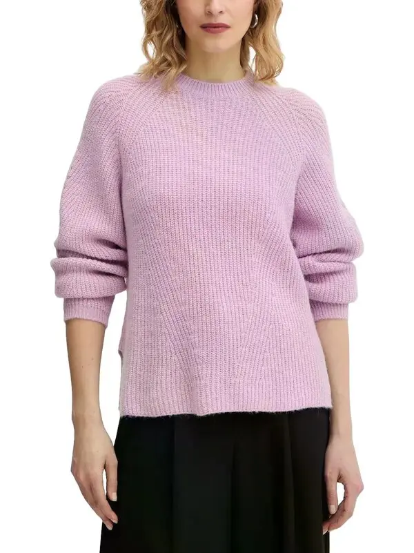 TWINSET Ribbed Knit Sweater - Pink