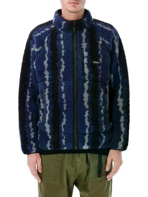Gramicci Ripple Sherpa Jacket - Blue