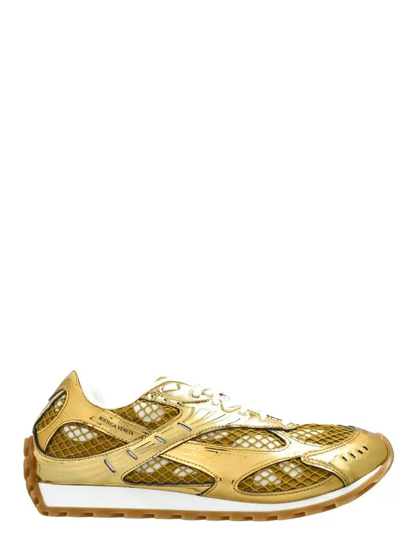 Bottega Veneta Orbit Sneakers - Gold