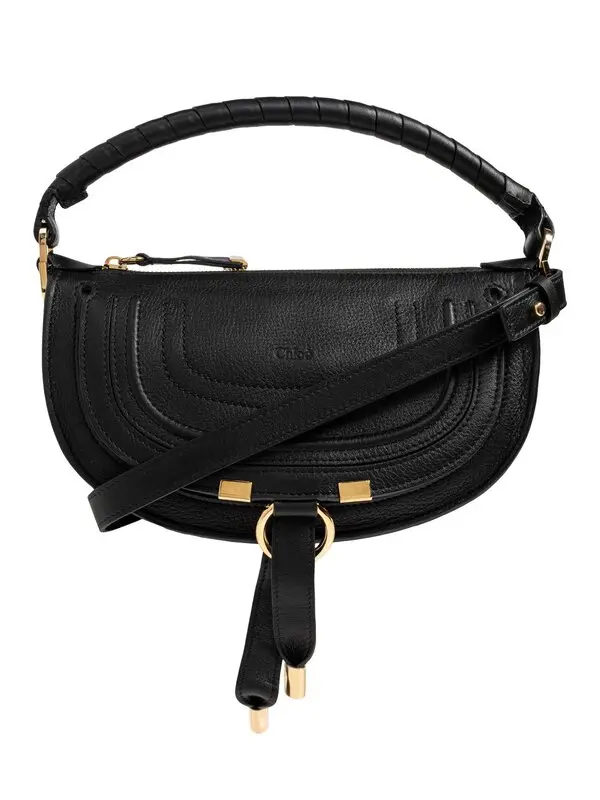 Chloé Marcie Mini Shoulder Bag - Black
