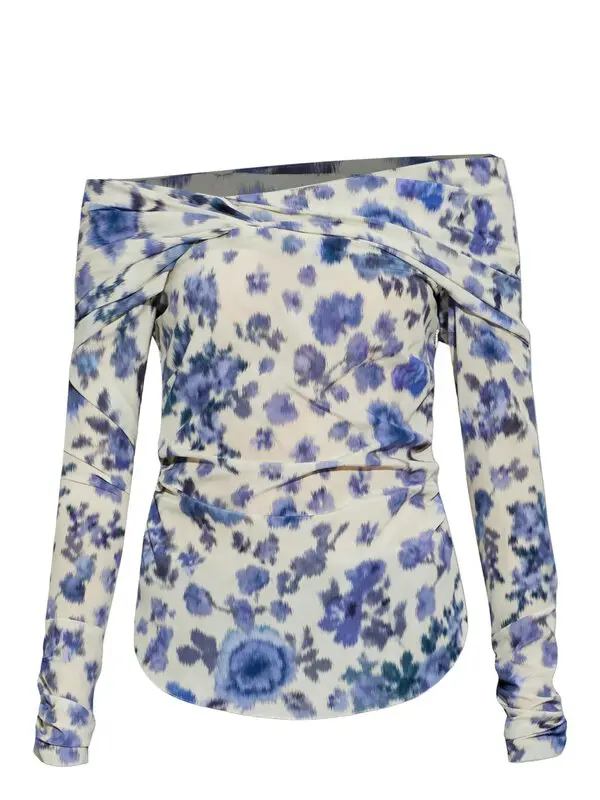 Isabel Marant Danka Top - Blue