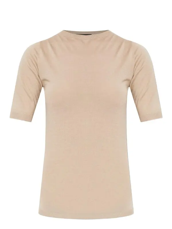 Fabiana Filippi Cashmere And Silk Top - Beige