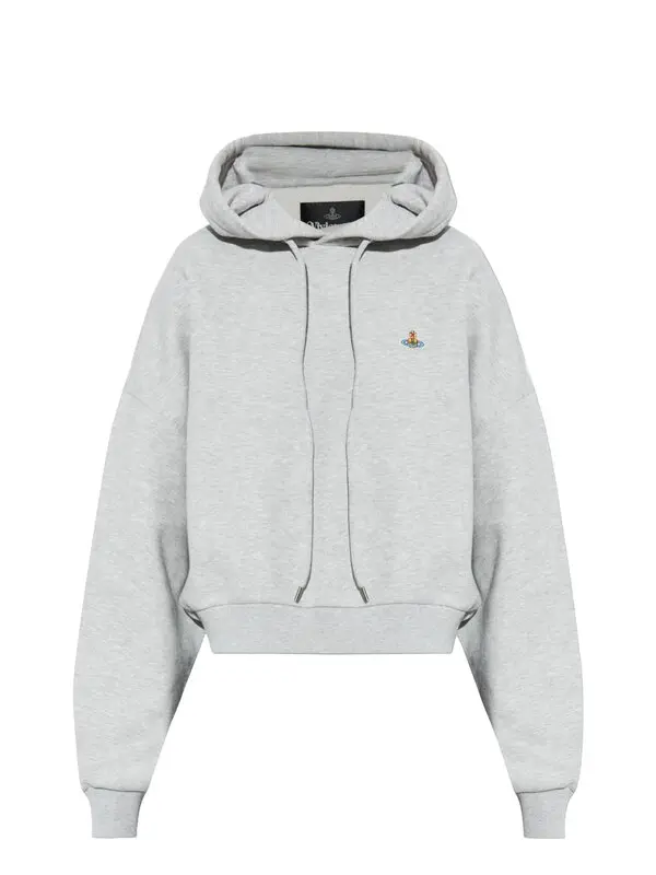 VIVIENNE WESTWOOD Sweatshirt With Logo Patch - Grey