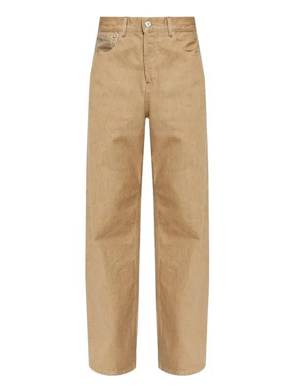 Jacquemus Droit’ Straight-leg Jeans - Beige