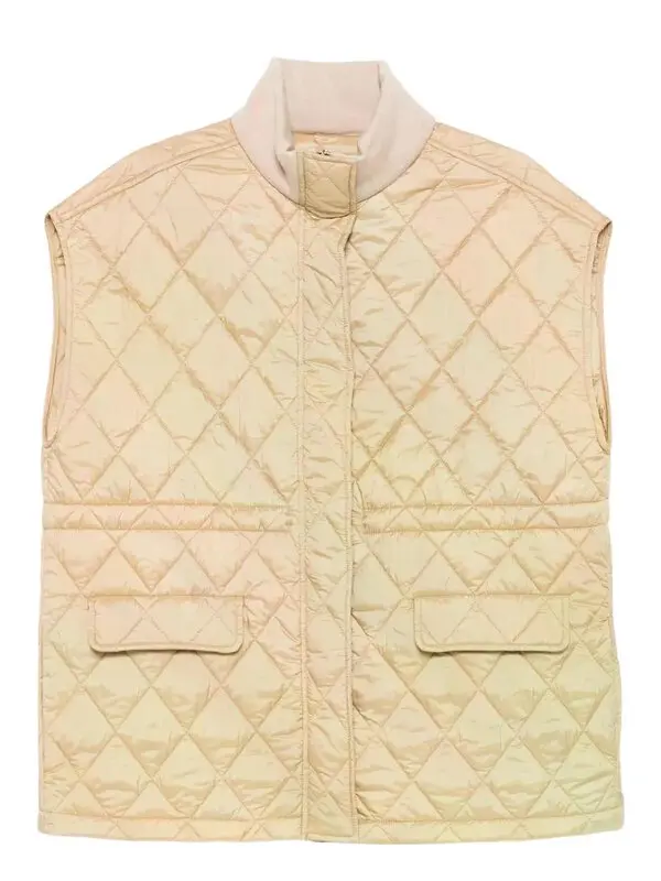Fabiana Filippi Quilted Gilet - Neutrals