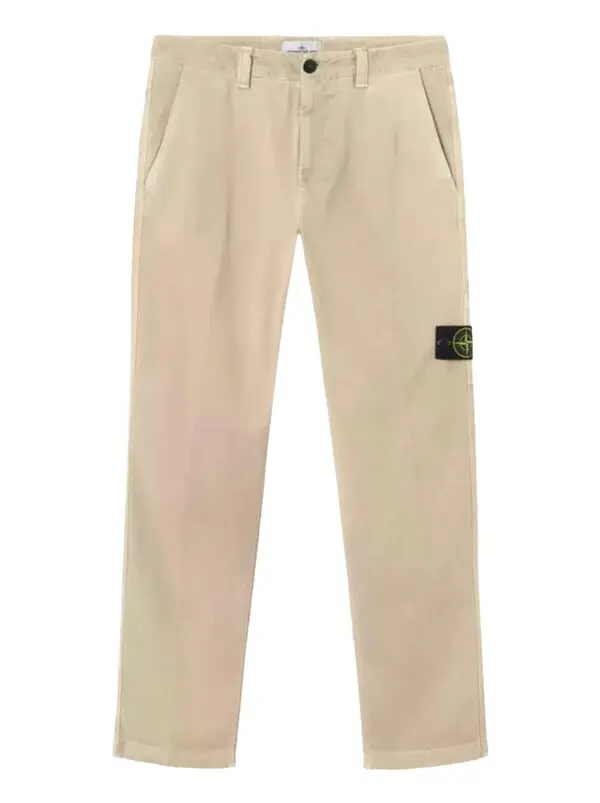 Stone Island Patch-pocket Trousers - Neutrals