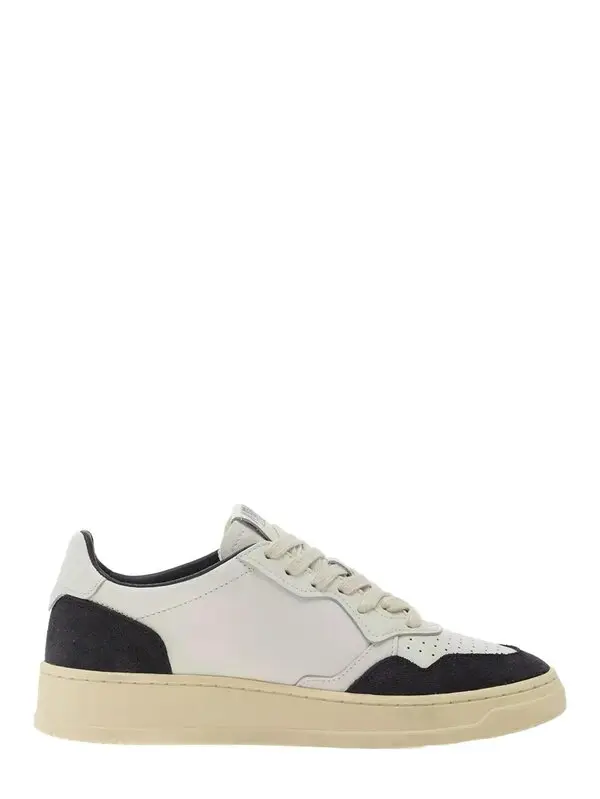 AUTRY Medalist Low Leather Sneakers - Neutrals