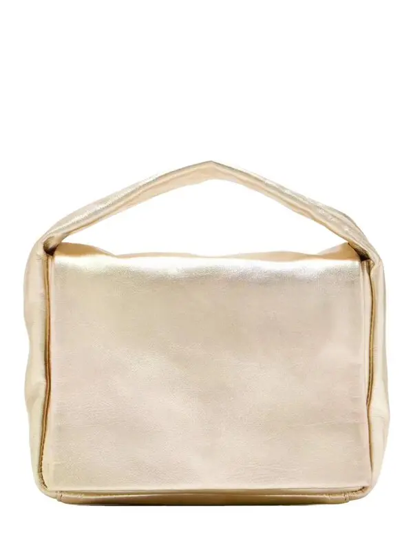 ST. AGNI Top-handle Mini Bag - Gold