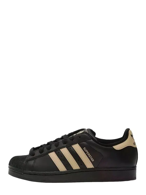 Adidas Superstar Ii Stripe Sneakers - Black