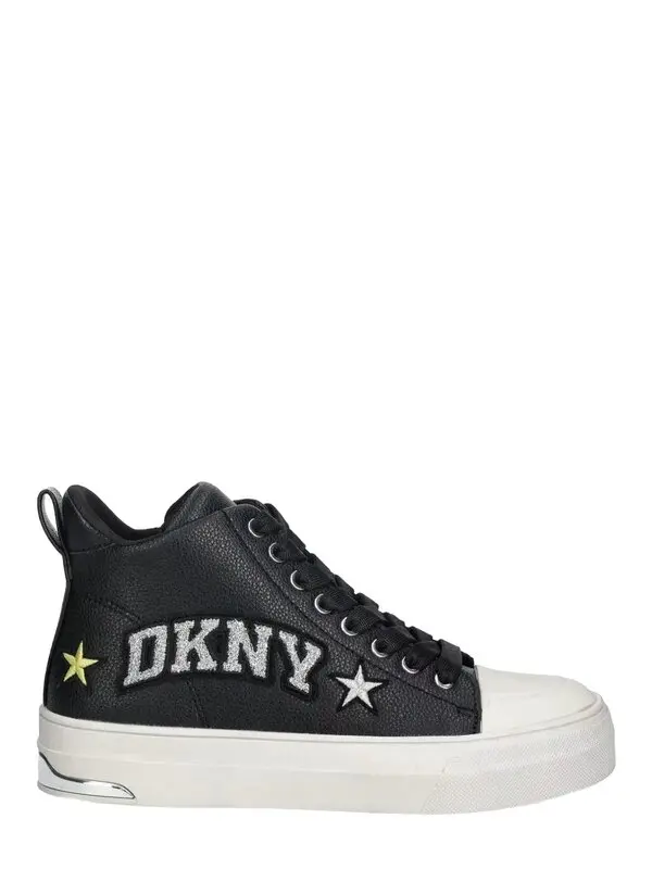 Dkny Star Embellished Sneakers - Black