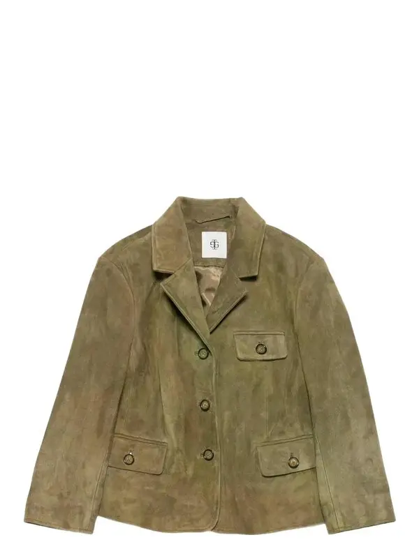 THE GARMENT Suede Blazer - Green