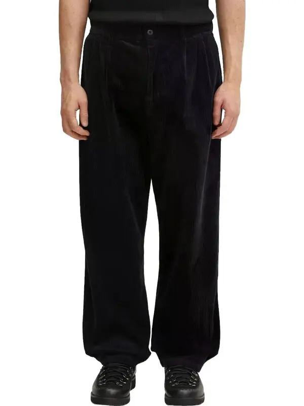 Carhartt Work In Progress Corduroy Pleated Trousers - Blue