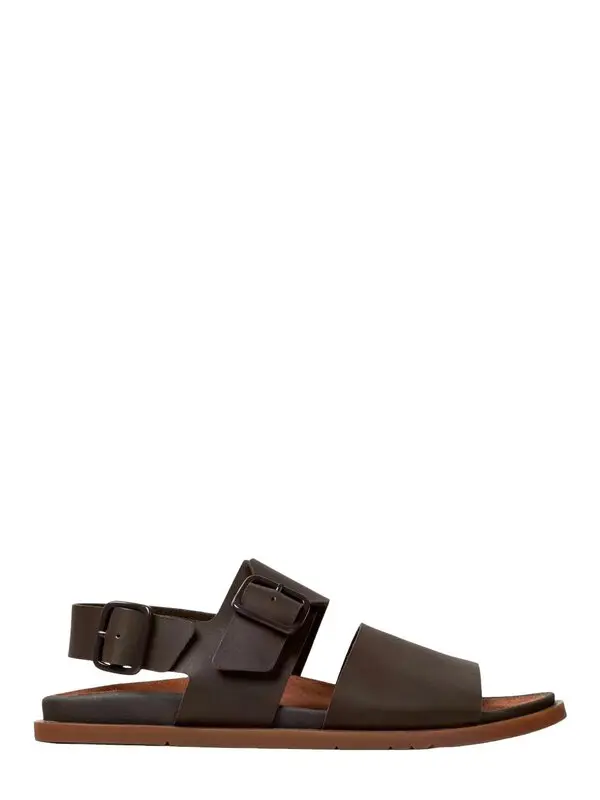 Camper Lluc Buckled Strap Sandals - Brown