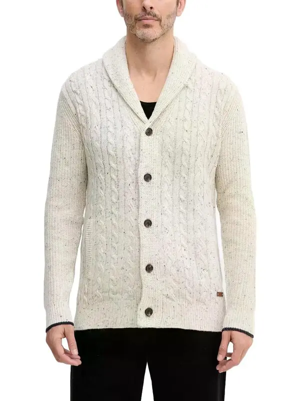 Liu Jo Cable-knit Cardigan - Neutrals