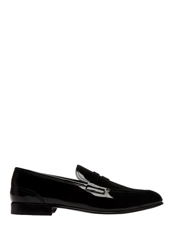Bally Suisse Leather Loafers - Black