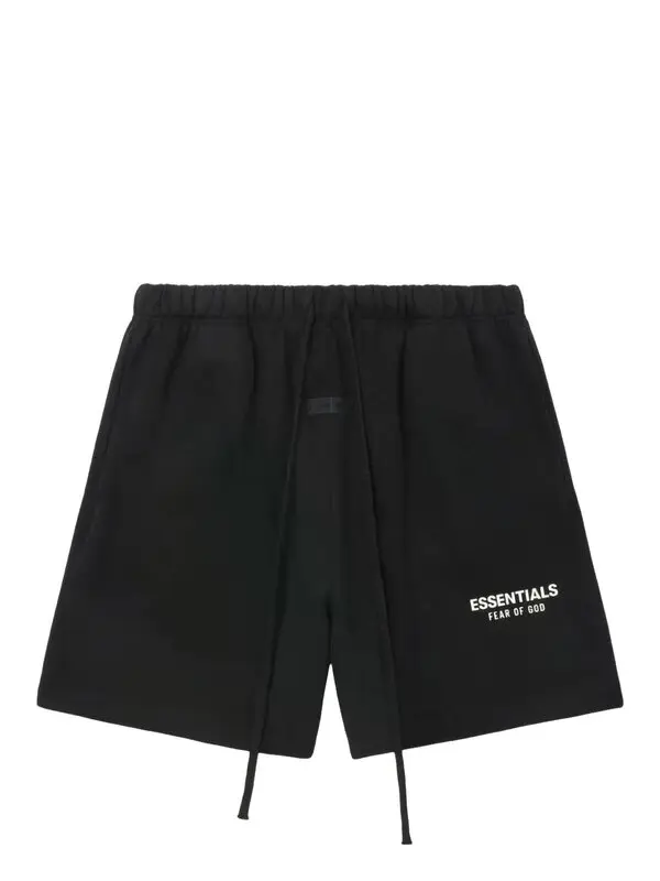 Fear Of God Drawstring Track Shorts - Black