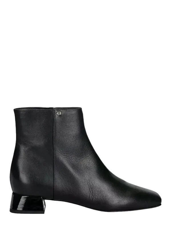 BALDININI Square-toe Ankle Boots - Black