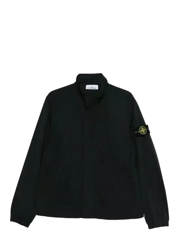 Stone Island Logo-patch Jacket - Black