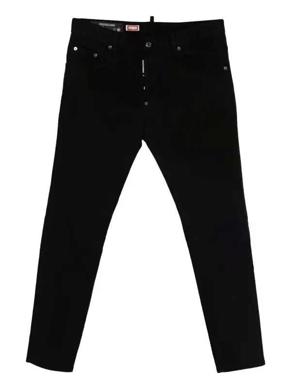 Dsquared2 Skater Jeans With Button Fastening - Black