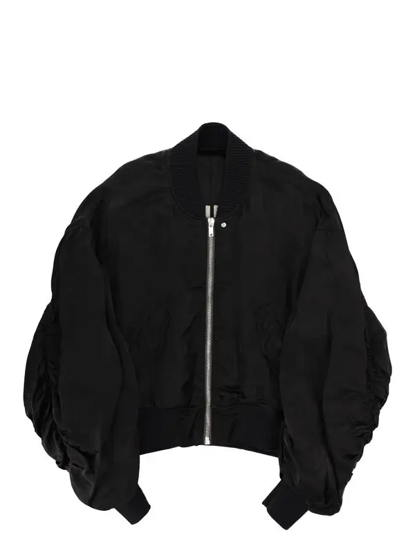 Rick Owens Bomber Jacket "bucket Flight - Black