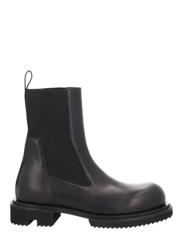 Rick Owens Beatle Gabe Boots - Black