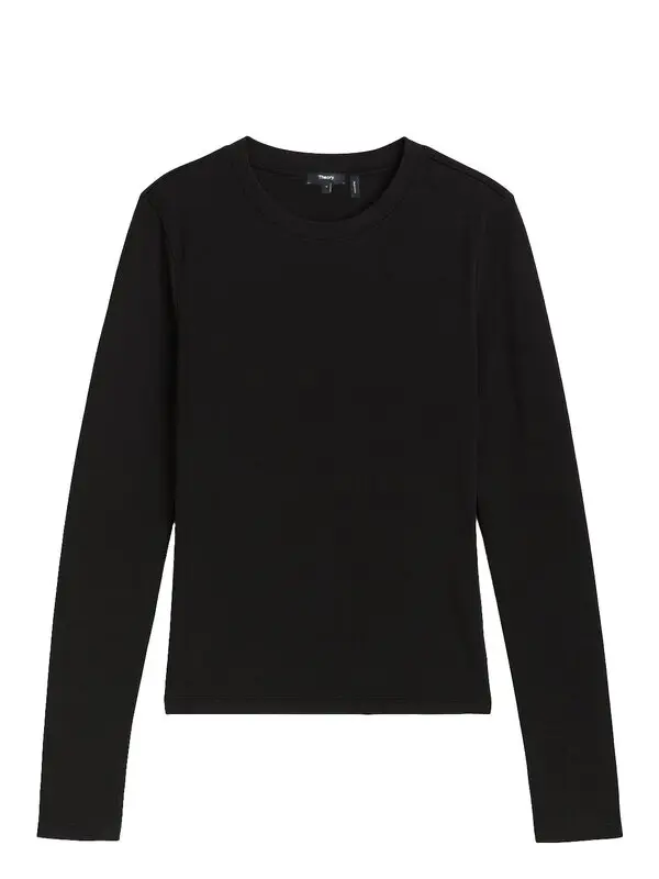 Theory Long Sleeve T-shirt - Black