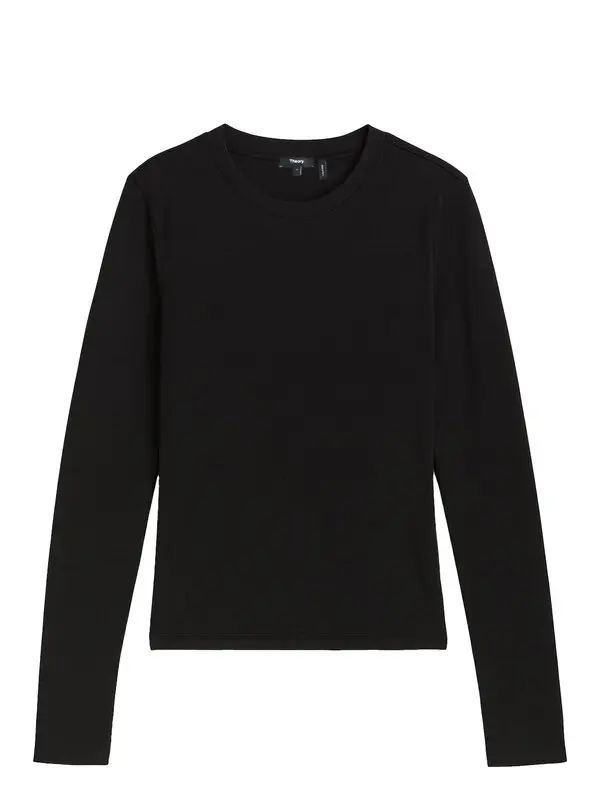 Theory Long Sleeve T-shirt - Black