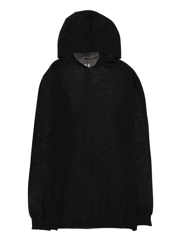 Rick Owens Hooded Shirt - Black