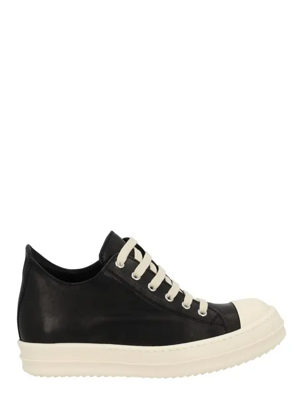 Rick Owens Low Top Sneaker - Black