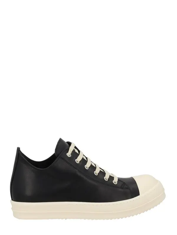 Rick Owens Low Top Sneaker - Black
