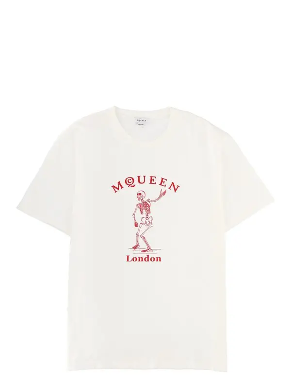 Alexander McQueen T-shirt With Print - White