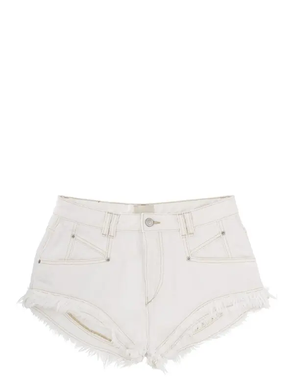 Isabel Marant Endeidala Shorts - White