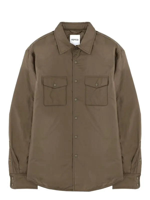 Aspesi 13 Plus" Shirt - Military Green