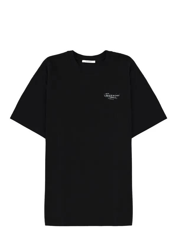 Givenchy T-shirt With Logo - Black