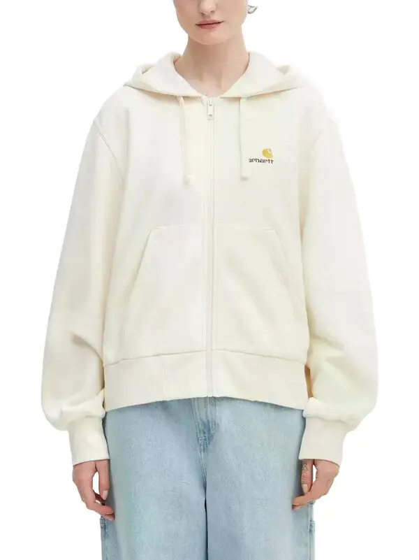 Carhartt Work In Progress Zip-up Hoodie - Neutrals