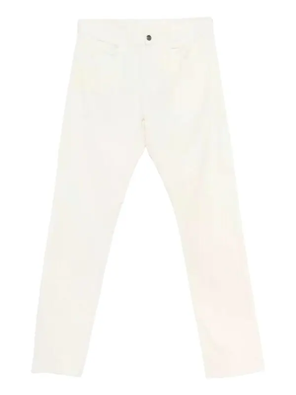 Canali Straight-leg Trousers - Neutrals