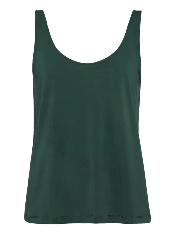 ERES Anae Scoop-neck Top - Green