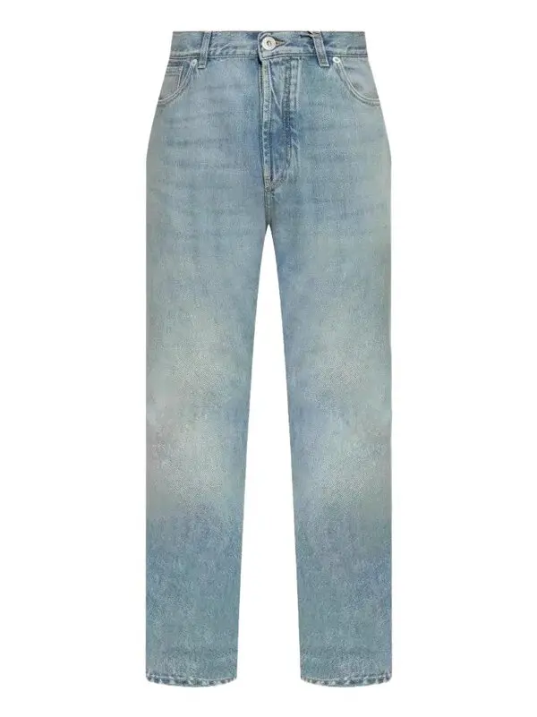 Alexander McQueen Straight-leg Jeans - Blue