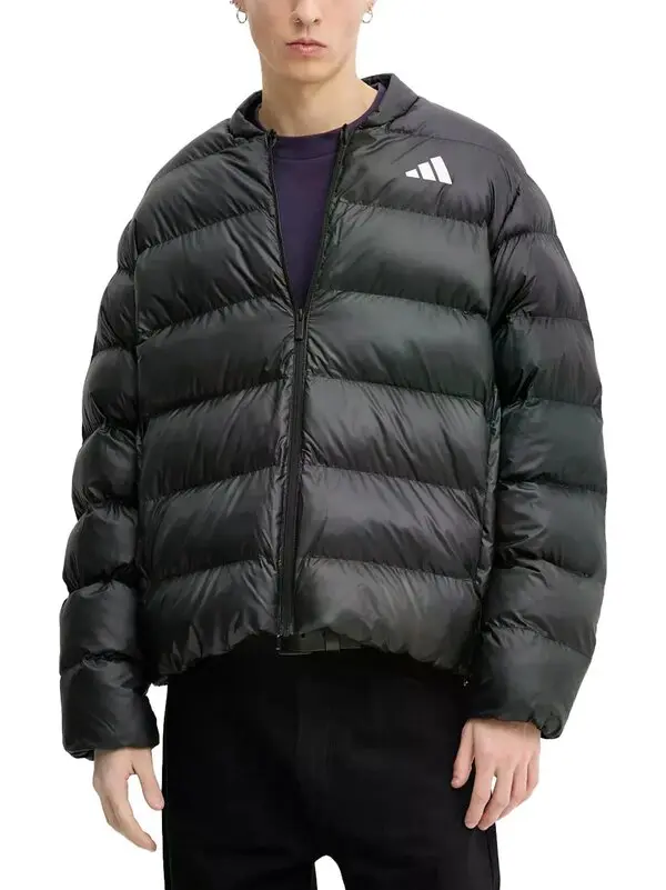 Adidas Logo-print Puffer Jacket - Black