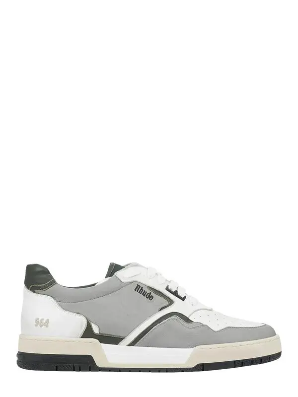 Rhude 964 Panelled High-top Sneakers - Grey