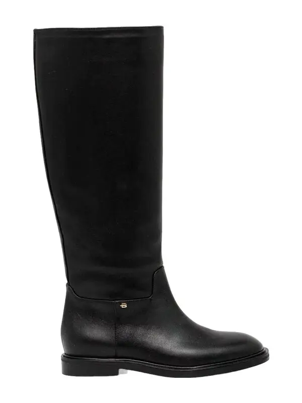 BALDININI Leather Knee-high Boots - Black