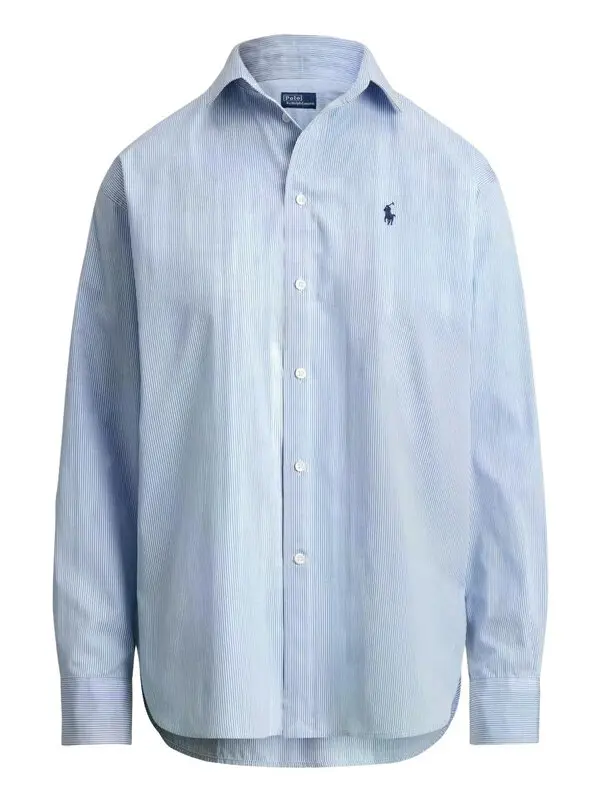 Polo Ralph Lauren Striped Button-down Shirt - Blue