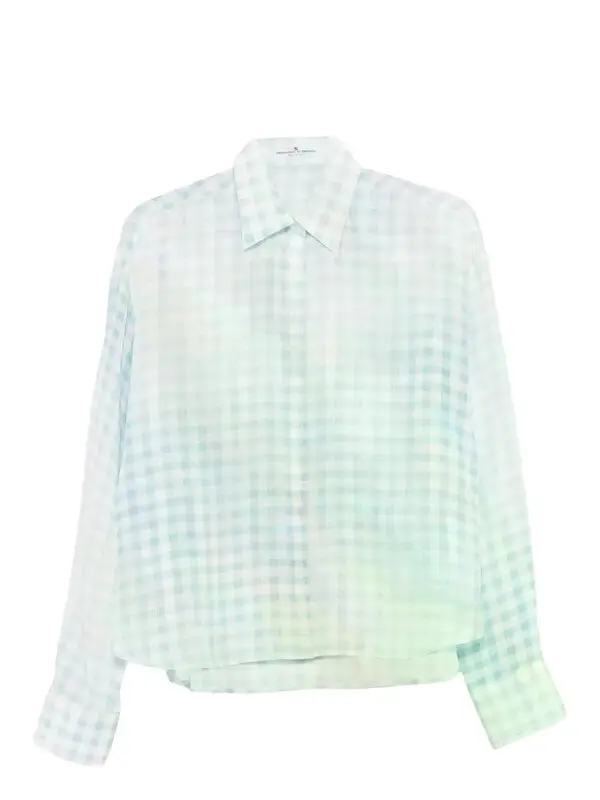 Ermanno Scervino Check Shirt - Blue